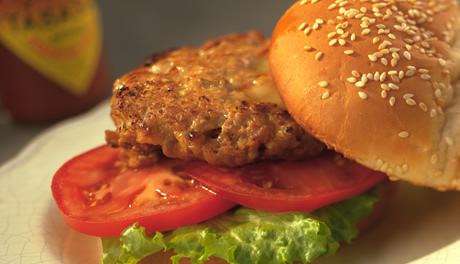 Spiked Italian Mozzarella Burgers - Club + Resort Business