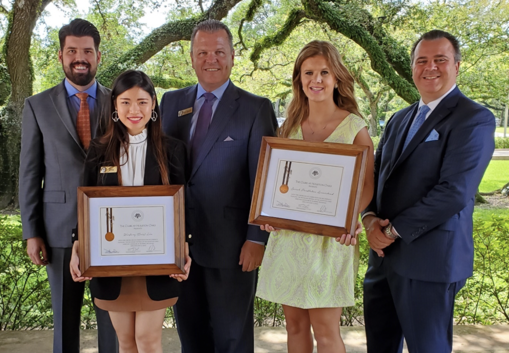 Training Program Places Two Supervisors at Clubs of Houston Oaks