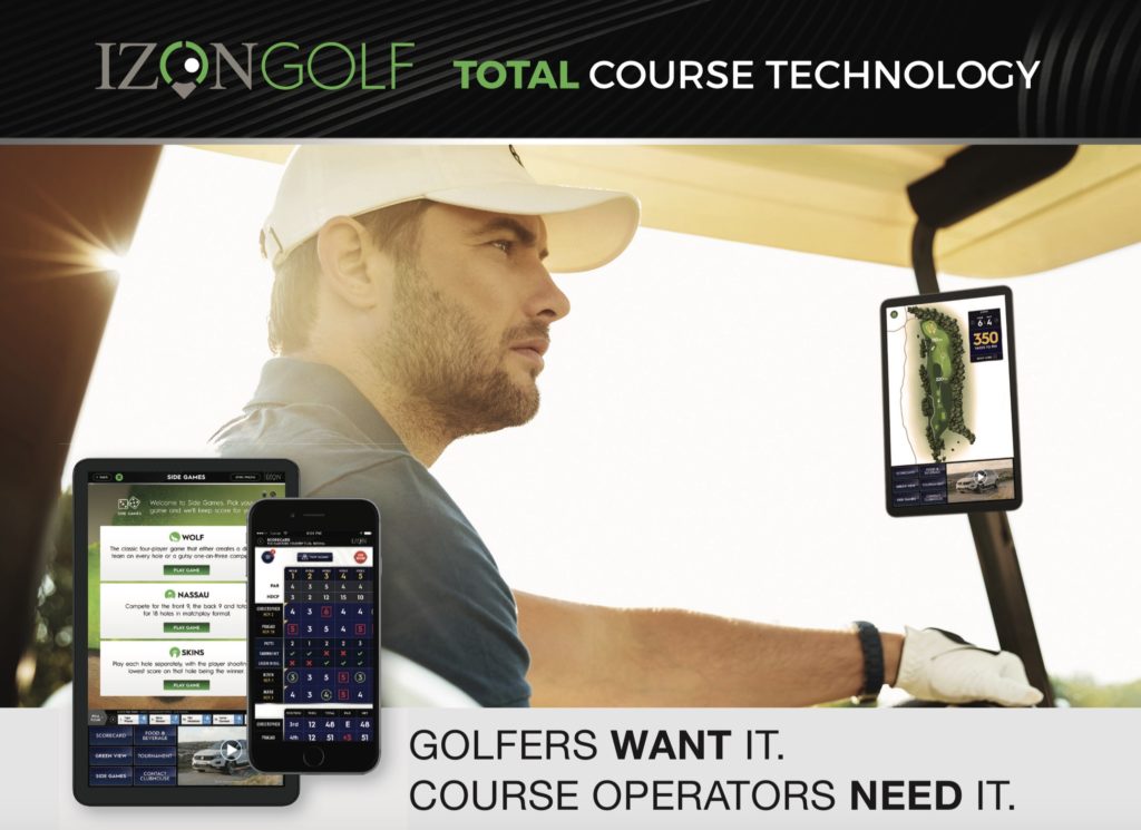 IZON Golf—Cart-Mounted GPS Tablets - Club + Resort Business
