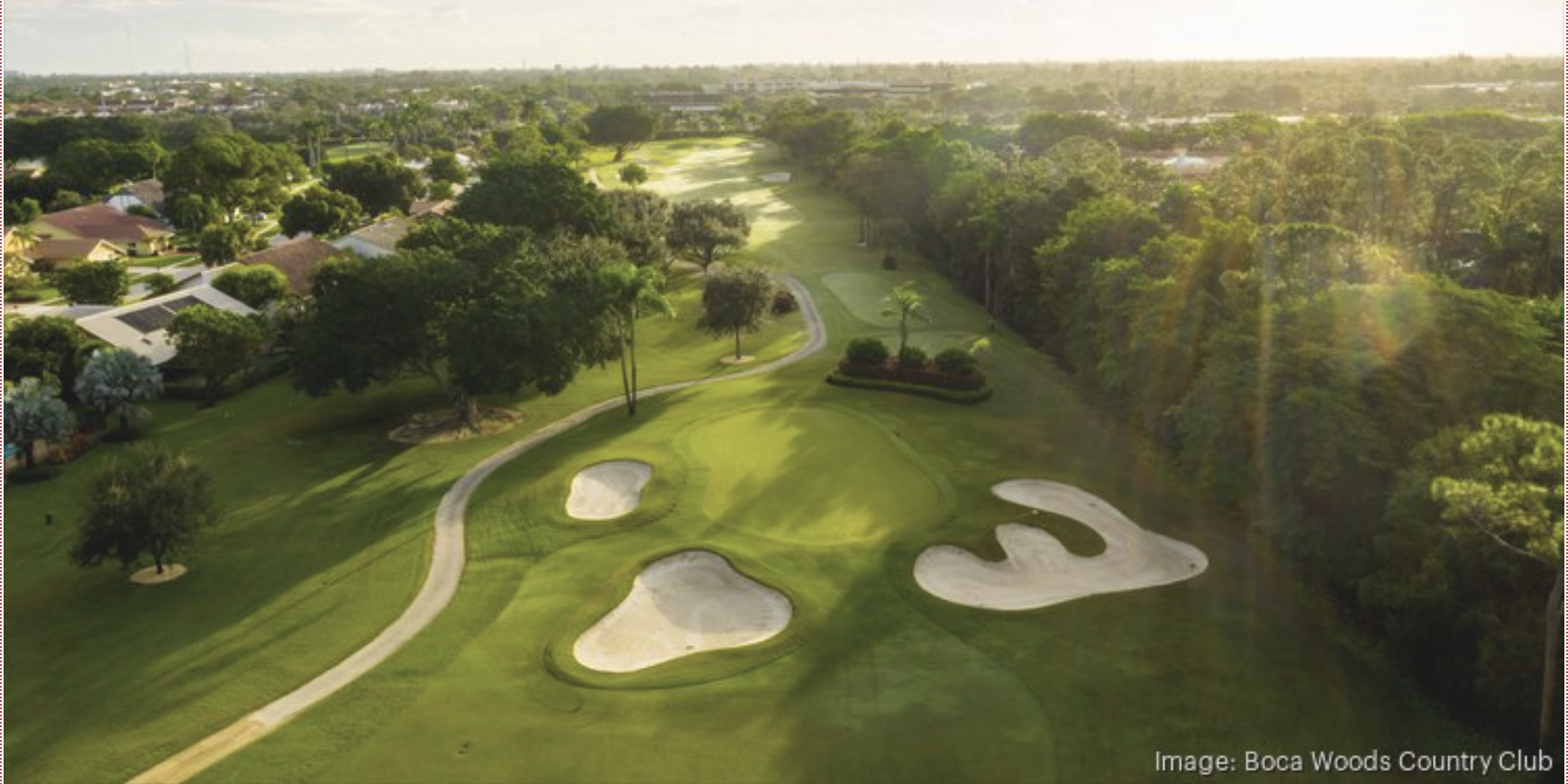 Boca Woods CC Plans $9M Upgrade to Woods Course - Club + Resort Business