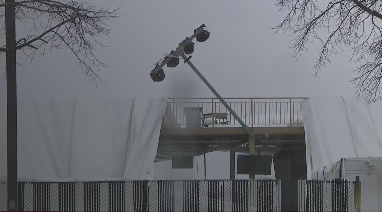Disaster Averted as Golf Dome Collapses During Winter Storm - Club ...
