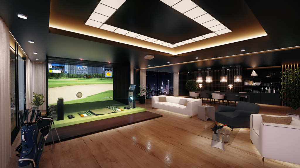 GOLFZON—TwoVisionNX Golf Simulator - Club + Resort Business