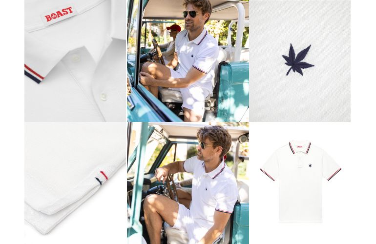 BOAST—1983 Classic Pique Tipped Polo - Club + Resort Business